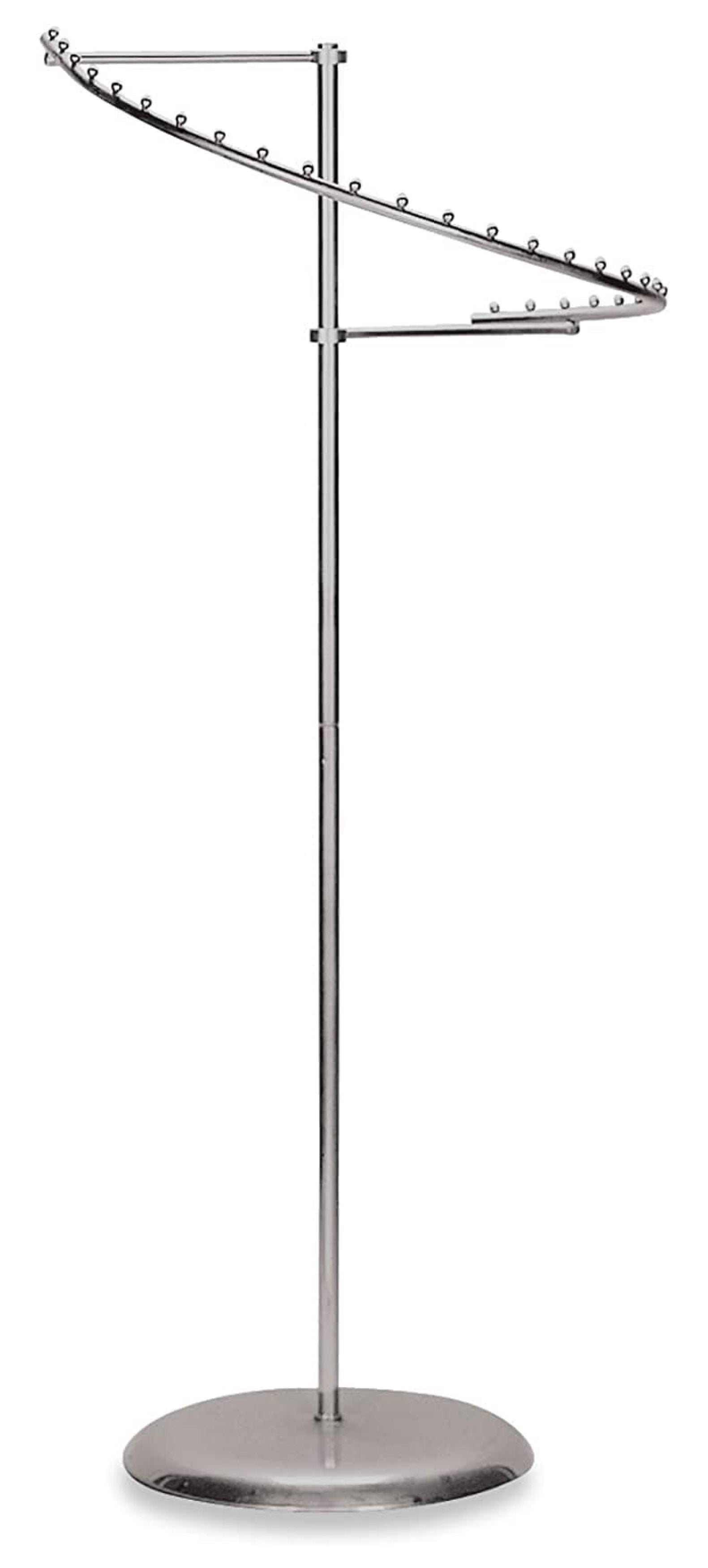 2358 Spiral Boutique Rack Semi Spiral Boutique Clothes Rack - Elegantly ...