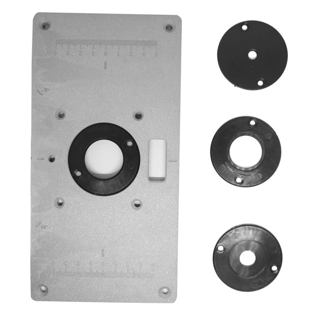 235mm x 120mm x 8mm Router Table Insert Woodworking Trimming Machine ...