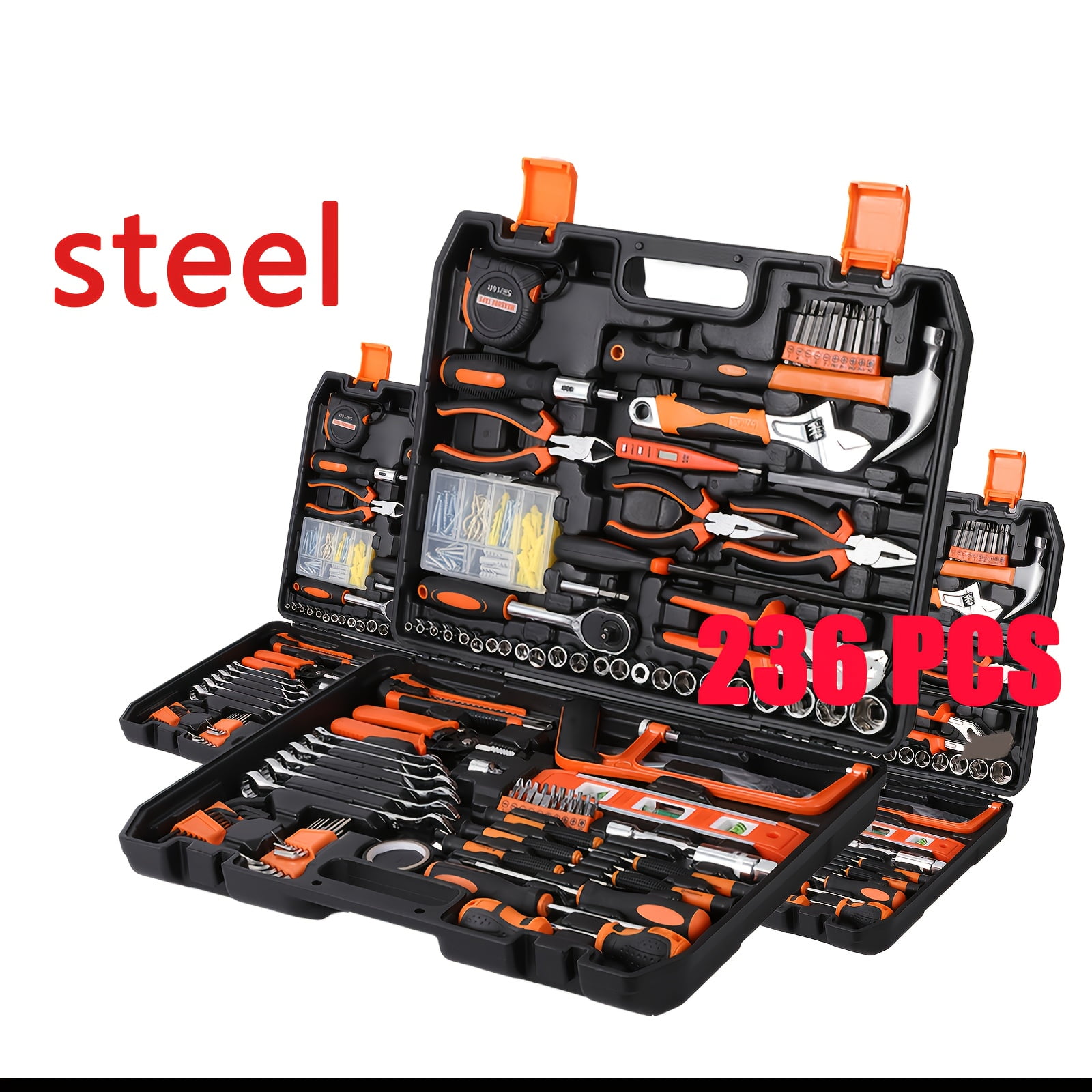 236/247 Socket Wrench 213pcs Tool Set | Auto Repair & Household Hand ...