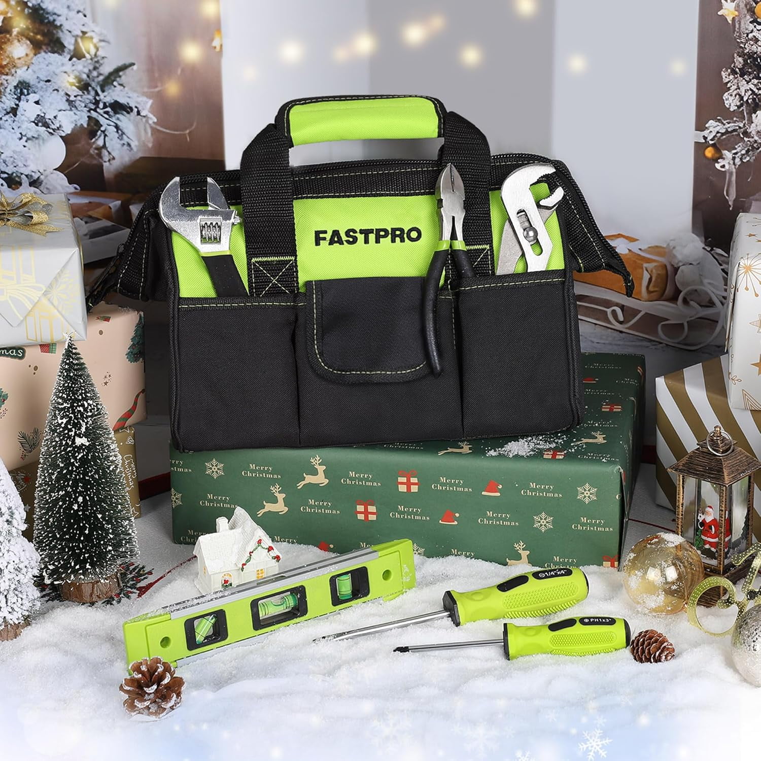 236-Piece Home Repairing Tool Set, Mechanics Hand Tool Kit with 12-Inch ...