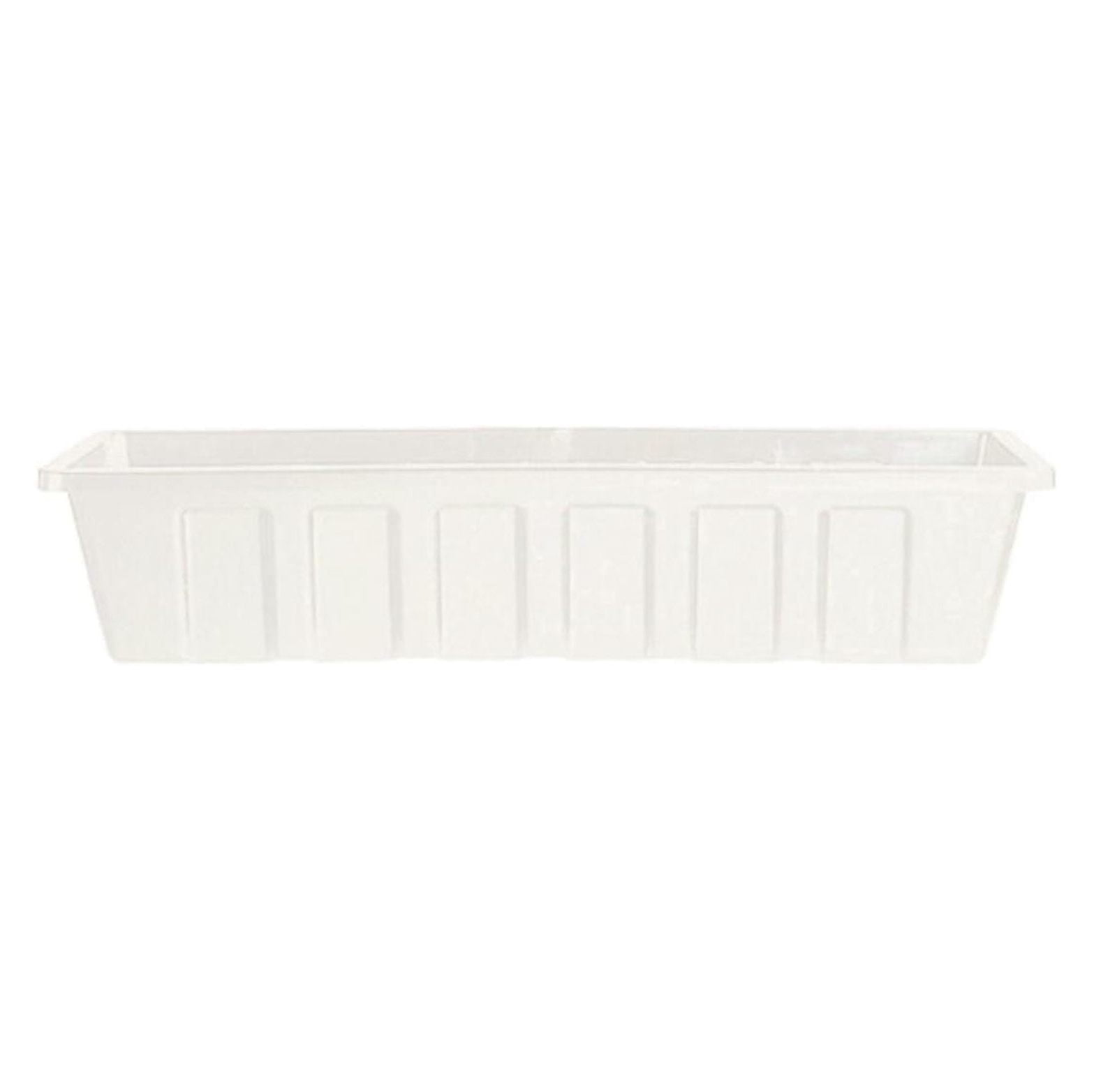 2362, White, 36-Inch -Pro Plastic Flower Box Planter - Walmart.com