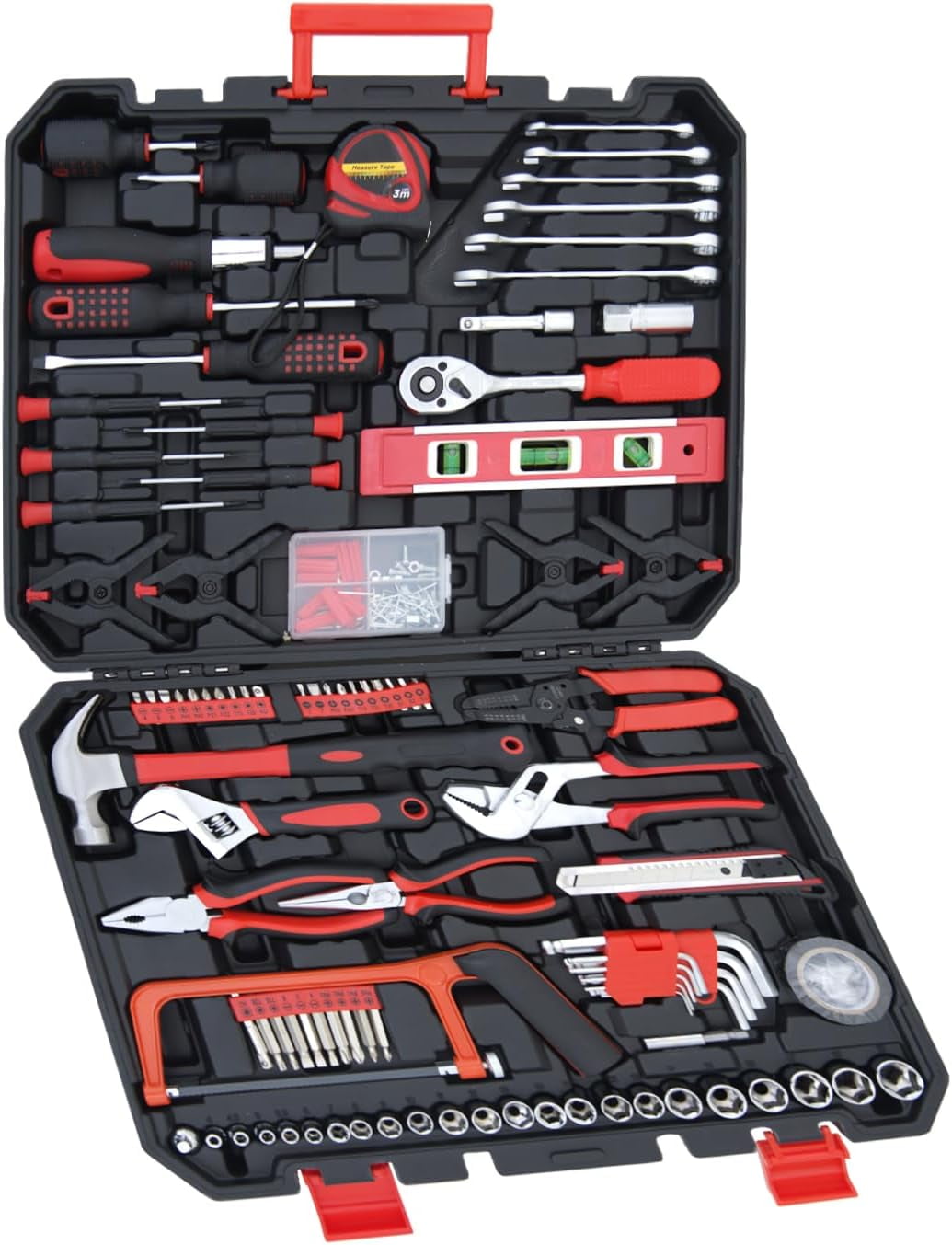 237 Piece Tools Kit Professional Grade All-in-One Tool Set with Plastic ...