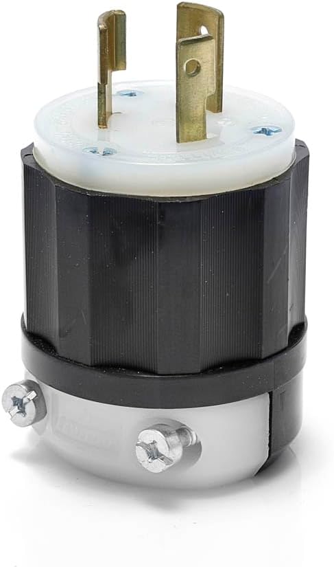 2371 20 Amp, 250 Volt 3-Phase, NEMA L11-20P, 3P, 3W, Locking Plug ...