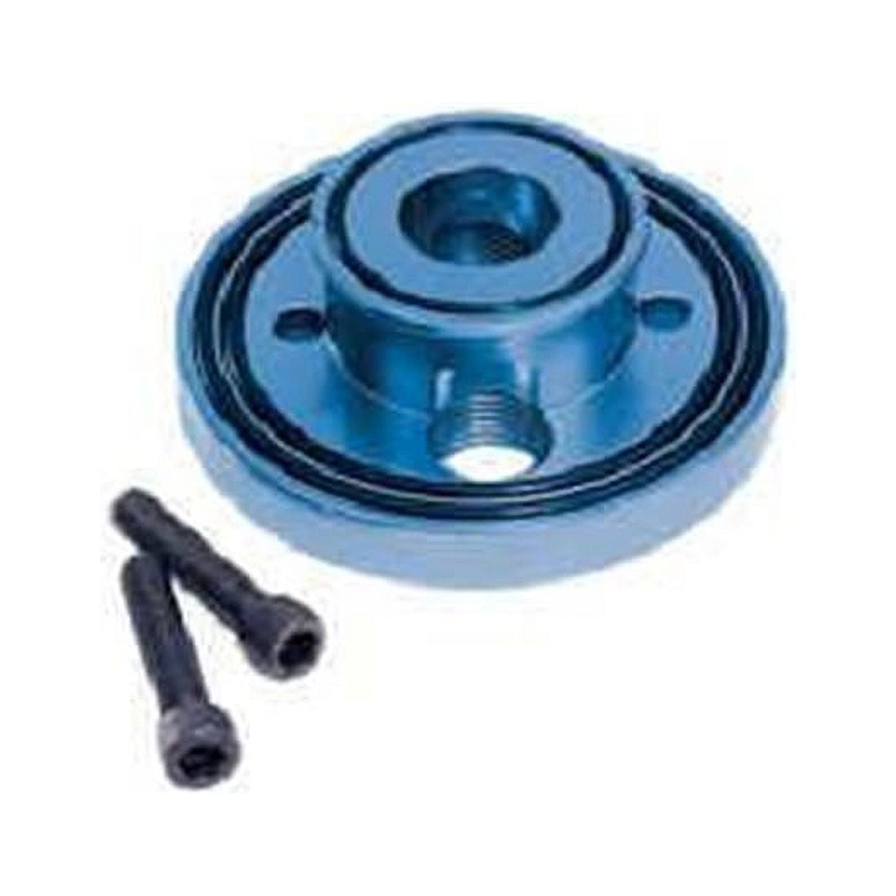 23782 Chevy Billet Oil Filter Block-Off Plate - Walmart.com