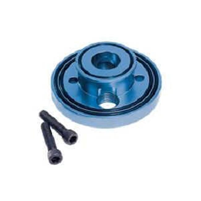 23782 Chevy Billet Oil Filter Block-Off Plate - Walmart.com