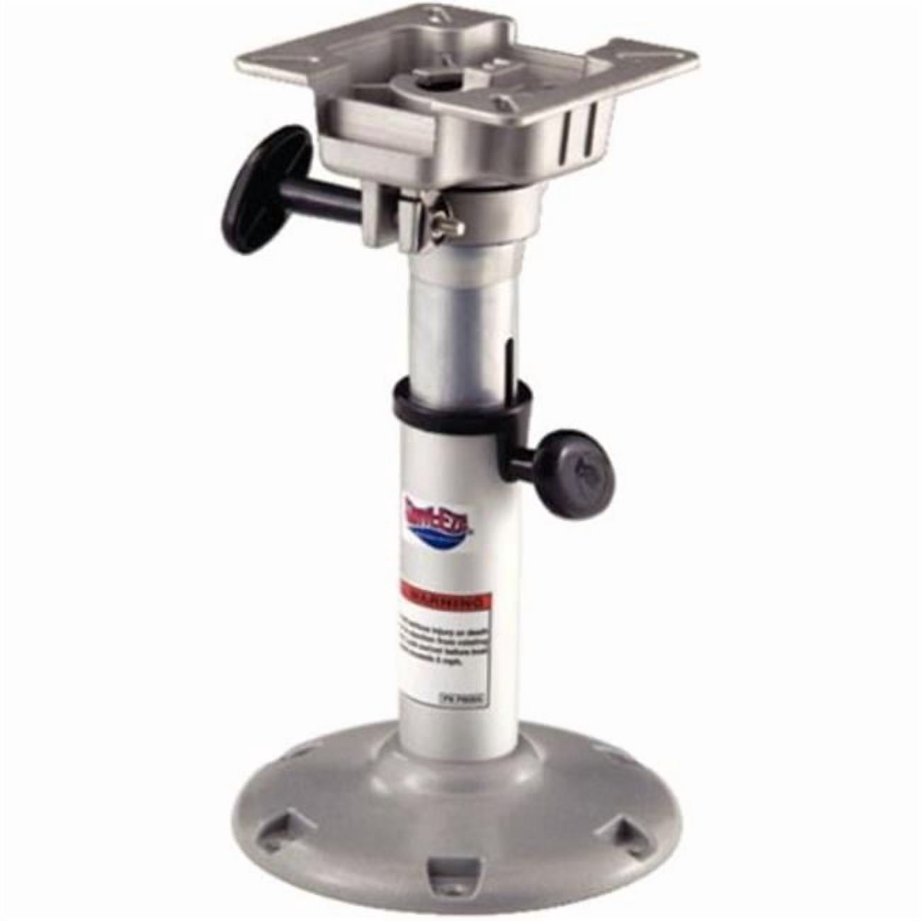 2385400 Pedestal Mount Boat Seat Adjustable Swivel Base Aluminum Marine ...