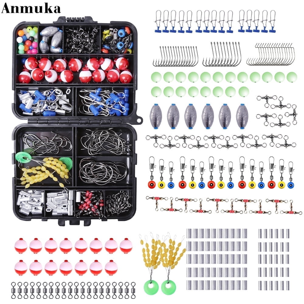 239-Piece Fishing Accessories Kit with Tackle Box – Saltwater ...