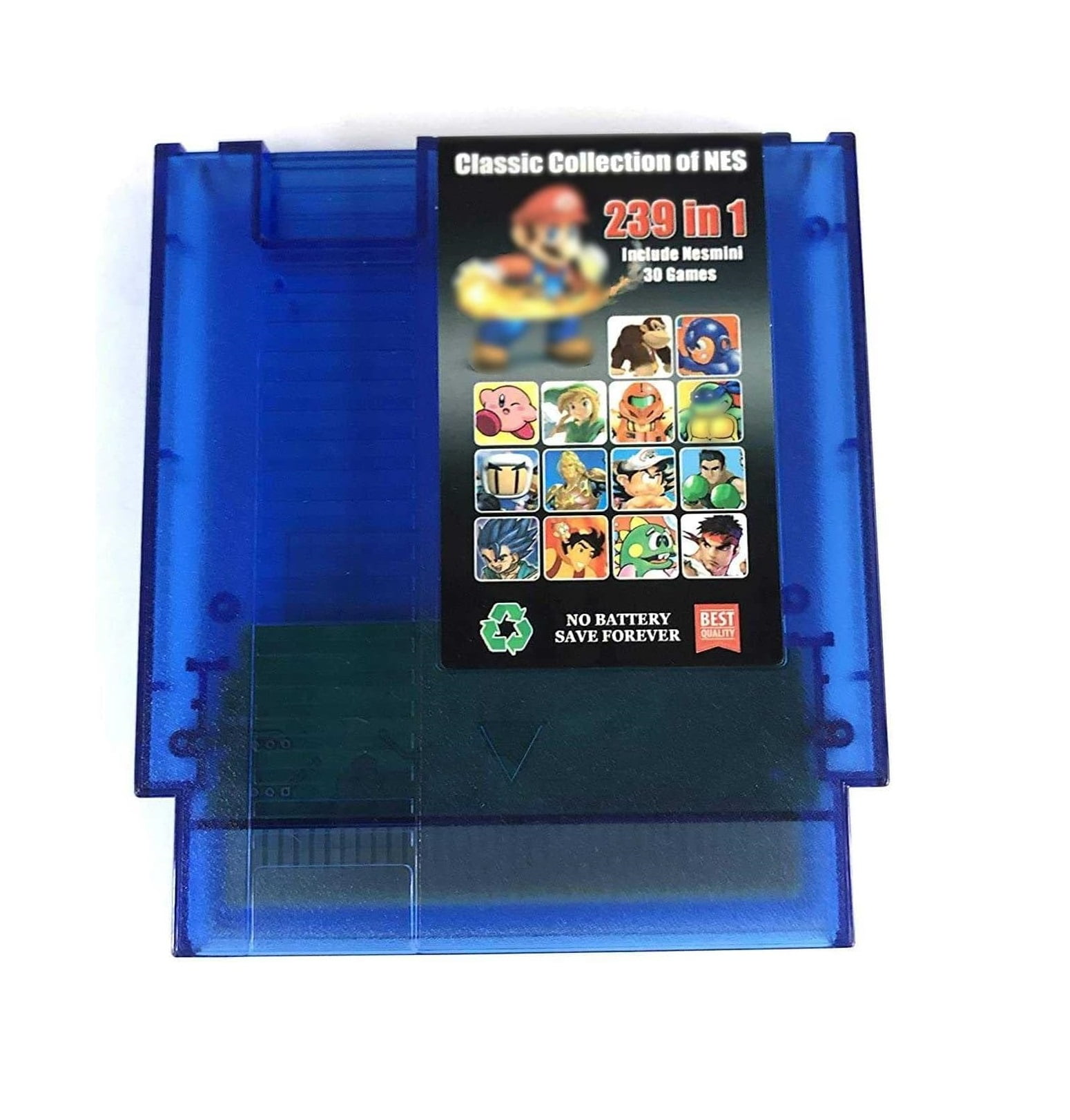 239 in 1 NES Cartridge Multicart US SELLER Classic NES Collection games ...