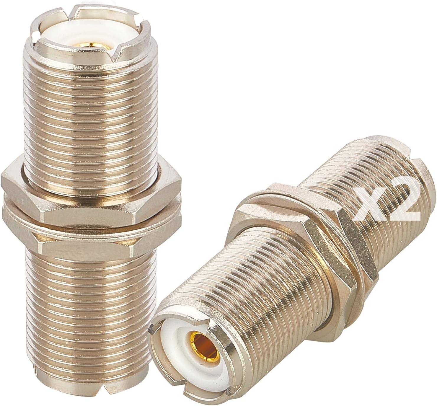 239 to 239 female wall-mounted coaxial coupler, for / amateur radio 259 ...