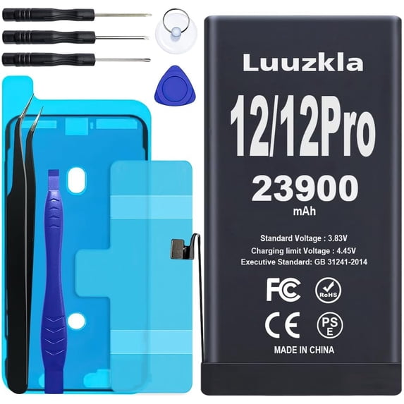 23900mAh Battery Compatible with iPhone 12/12 Pro (New Upgrade) Super ...