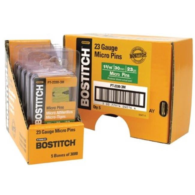 23Ga Headless Pin .50In 3000-Box - Walmart.com