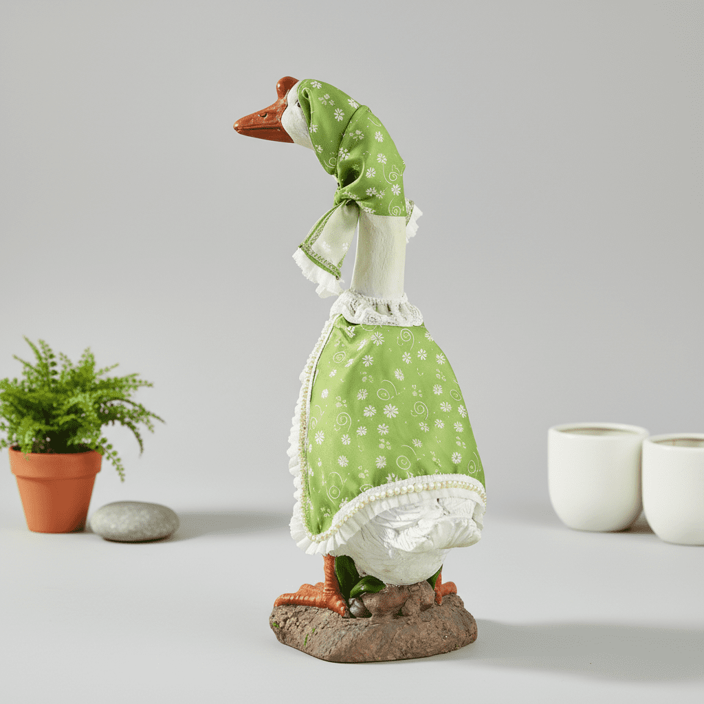 23In Porch Pet Duck Clothing Hawaiian Garden Ornaments Set for Outdoor ...