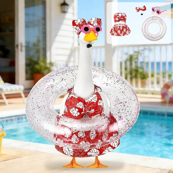 23Inch Bikini Goose Clothing Set, Durable Polyester Outfit, Complete ...