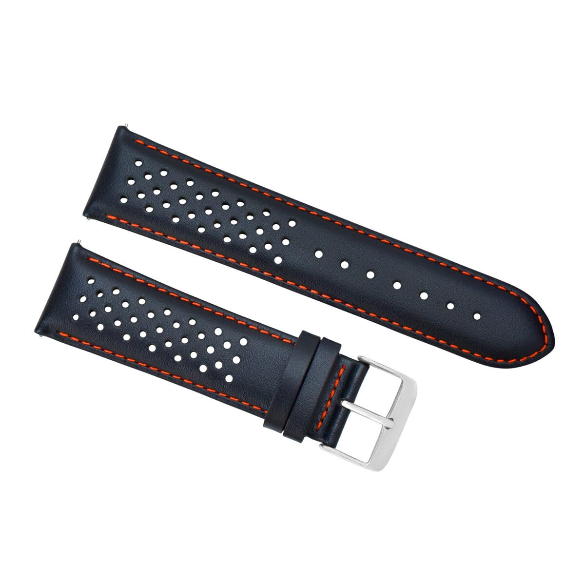 23MM FOR TAG HEUER CARRERA PERFORATED LEATHER STRAP WATCHBAND QUICK ...