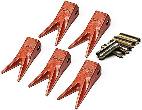 23WTL 5 Pack H&L Style 5-Tiger Bucket Digging Teeth/Bucket Tooth&5 23FP ...