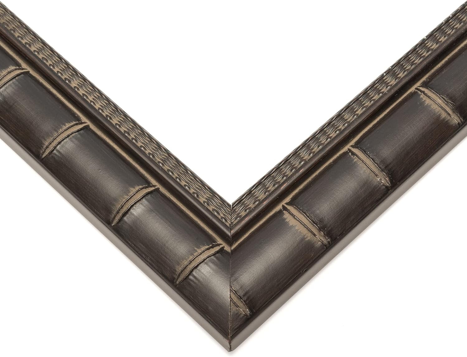 23X17 Frame Black Bamboo Solid Wood Picture Frame Width 1.5 Inches ...