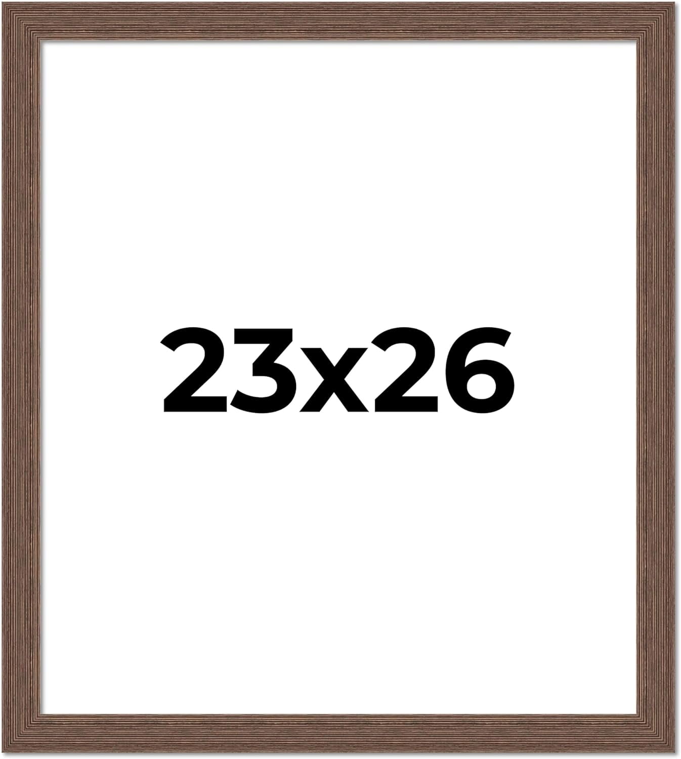 23X26 Frame Brown Distressed Barnwood Picture Frame | Rustic Farmhouse ...