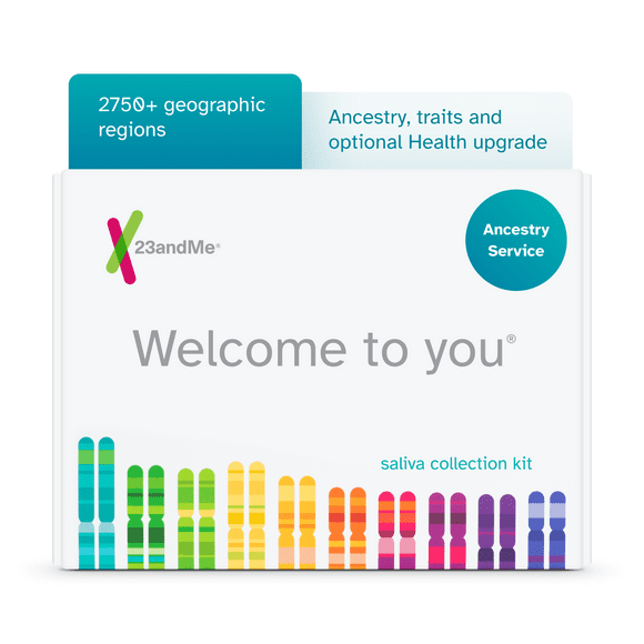 23andMe Ancestry Service - DNA Test Kit with 2750+ Geographic Regions ...