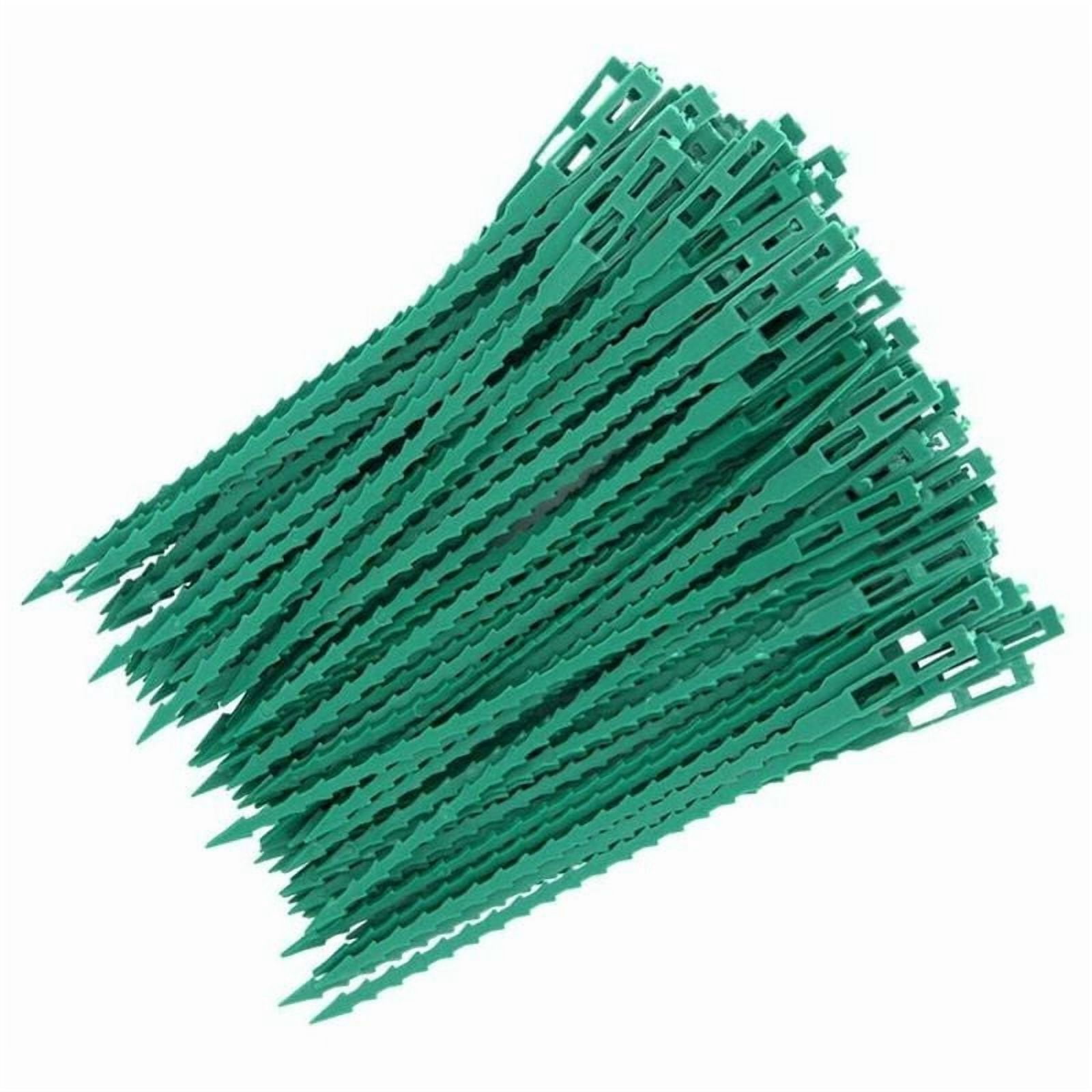 23cm tomato stake, adjustable plant strap support, plastic strap ...
