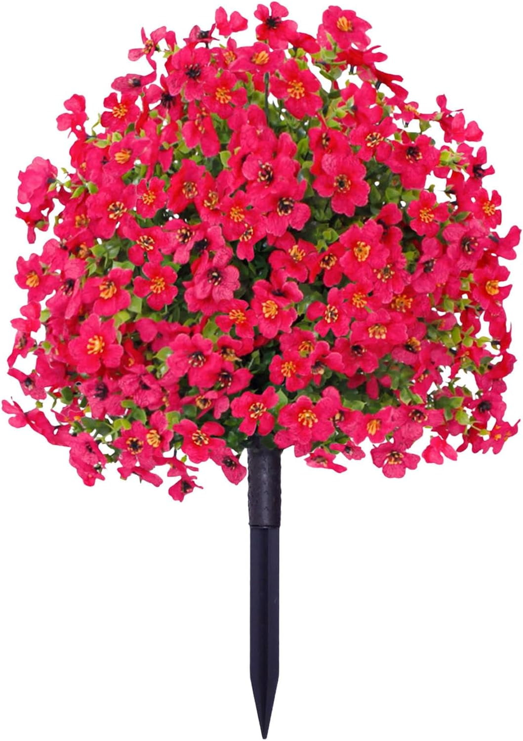 23in Artificial Violet Ball Topiary Trees with Ground Spikes, 1 Pack ...