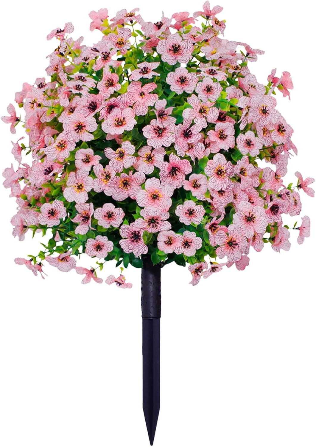 23in Artificial Violet Ball Topiary Trees with Ground Spikes,Fake ...