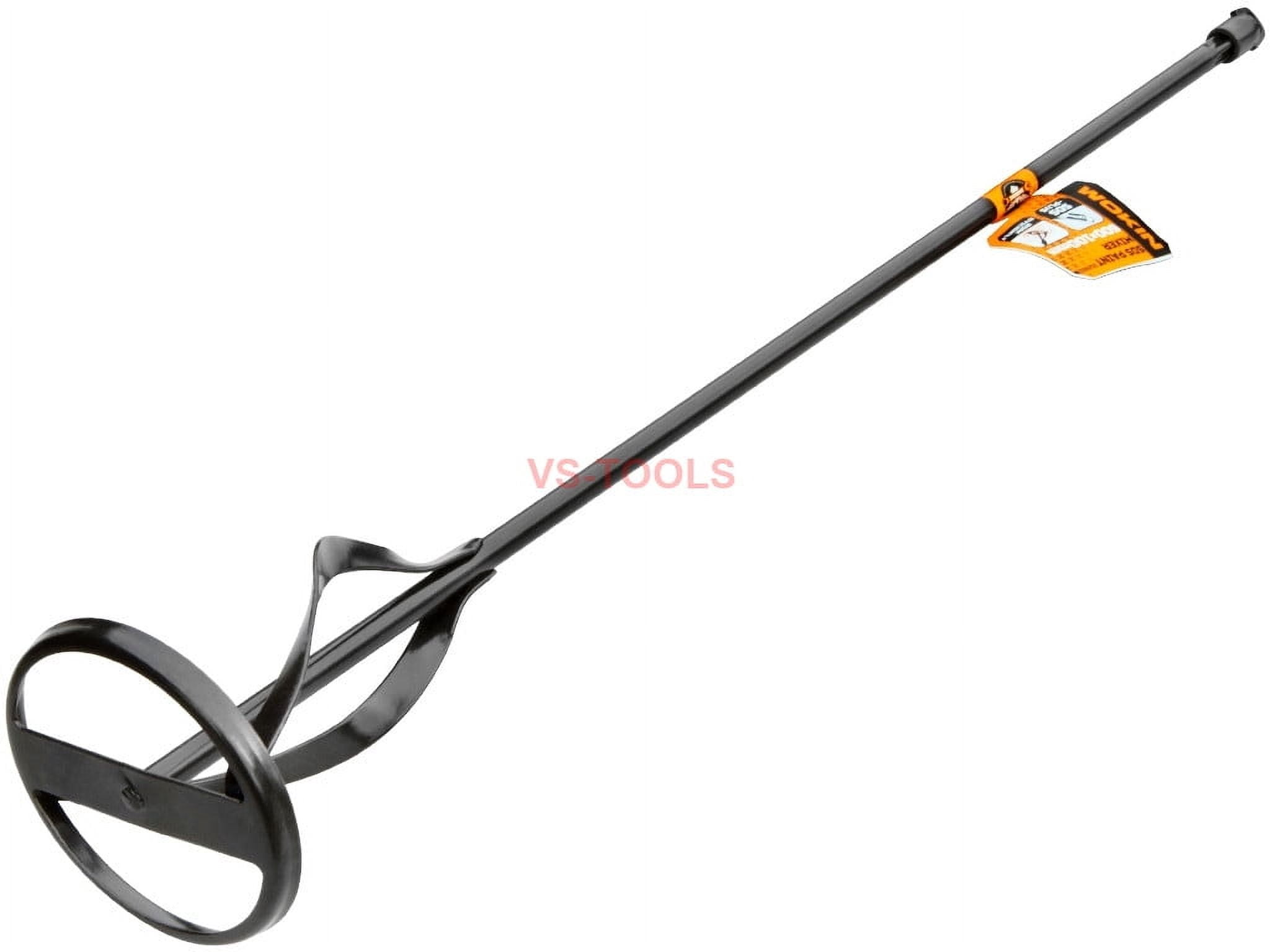 23in SDS Plus Spiral Mixing Paddle Paint Mud Mixer 1to5 Gallon Buckets ...