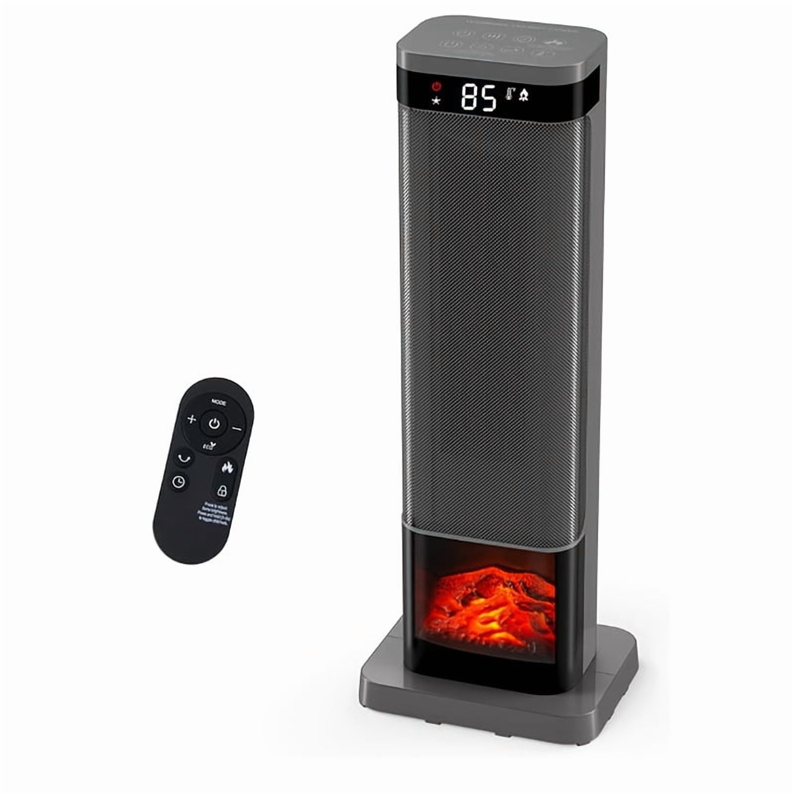 23inch Space Heaters for Indoor Use | 7 Light Colors, Bedroom Heaters ...