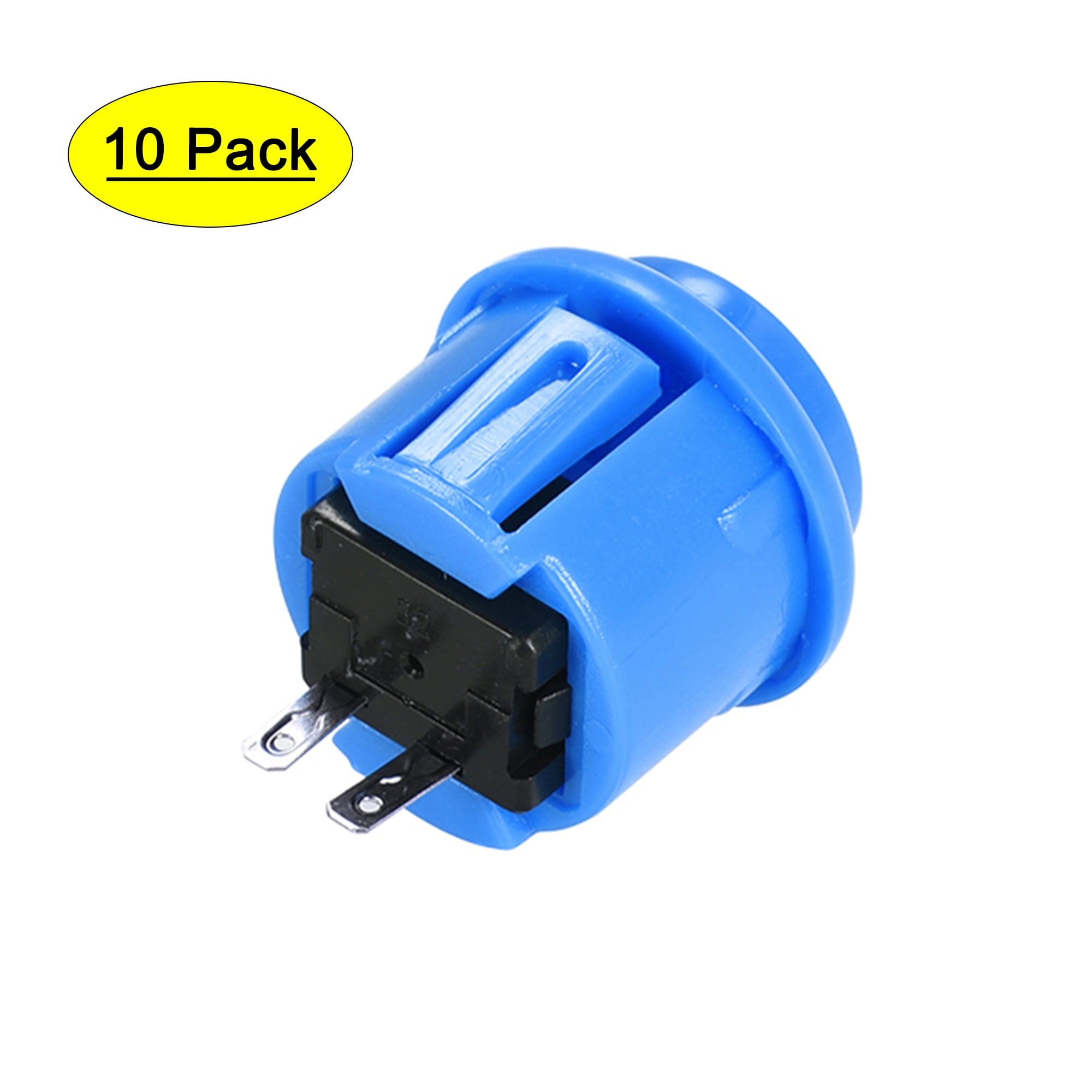 23mm Mounting Hole Momentary Game Push Button Switch Round for Arcade ...