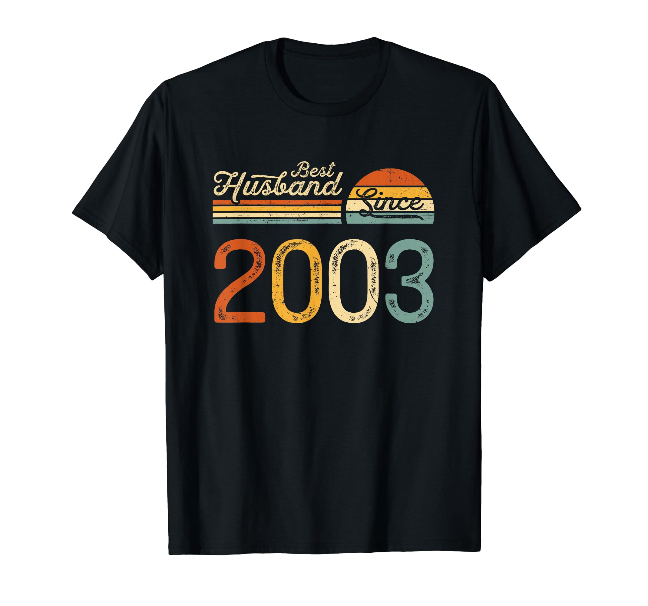 23rd wedding anniversary - Best Husband Since 2003 23 years T-Shirt ...