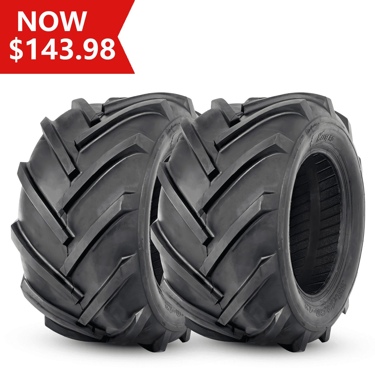 23x10.50-12 Lawn Mower Tires 6PR Tractor Tires Great Traction for ...