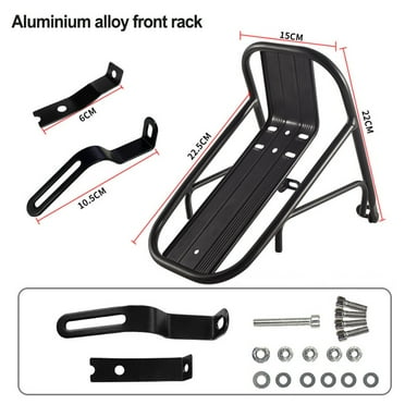 Universal Mount Steel Bike Front Rack Pannier for Mountain Bikes ...