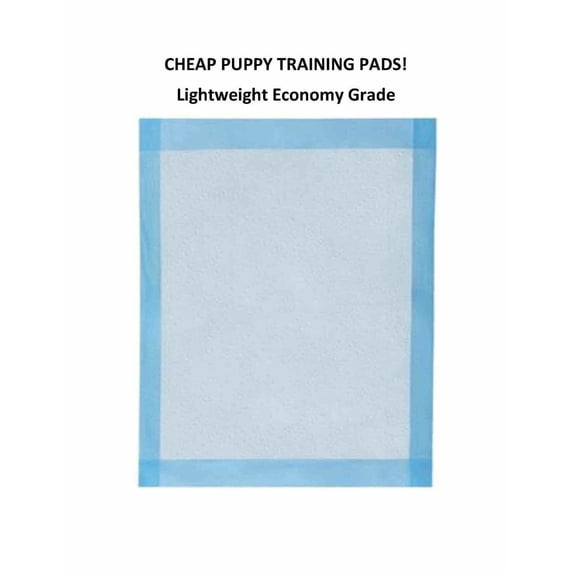 "200CT 23x24"" Lightweight Economy Puppy Pads for Wee Training ...