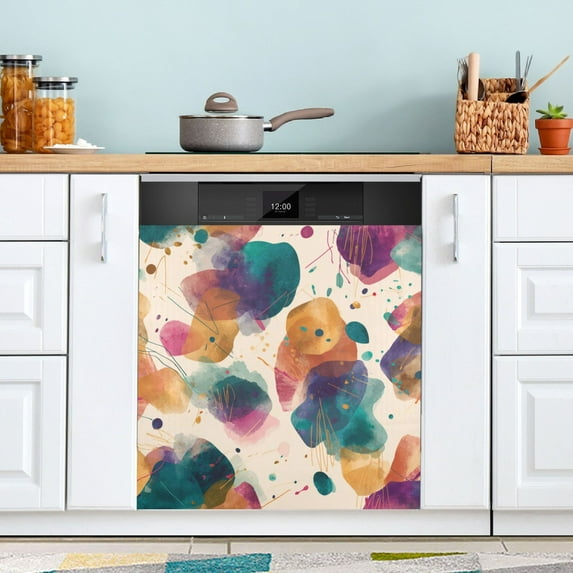 23x26 Inch Magnetic Appliance Cover Dishwasher Sticker Home Decorative ...