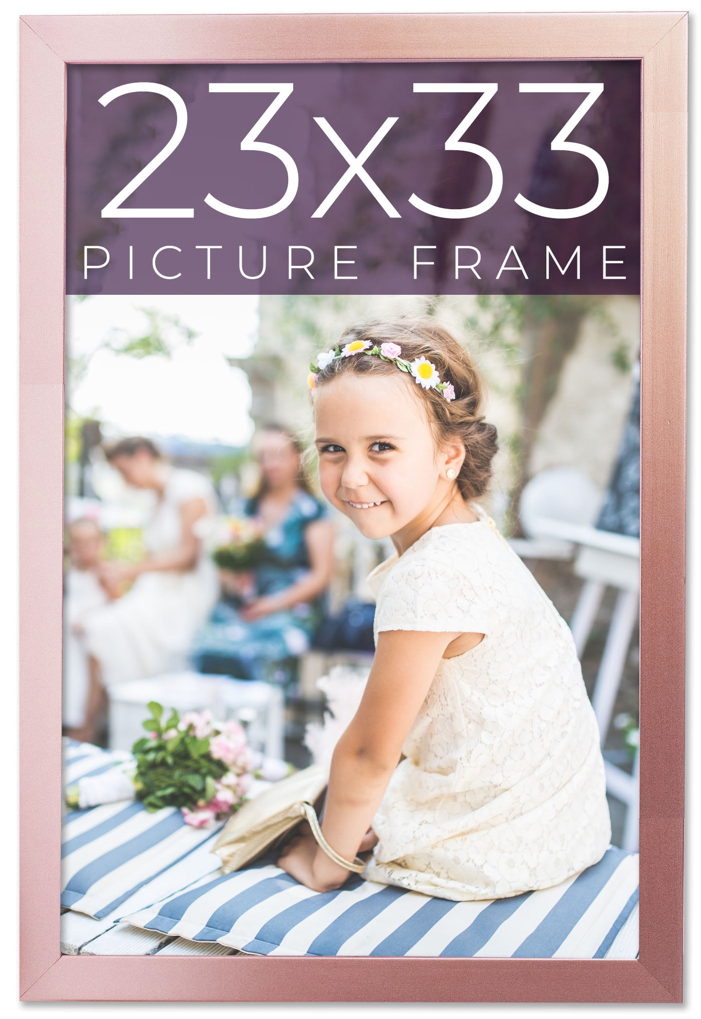 23x33 Frame Pink Real Wood Picture Frame Width 0.75 inches | Interior ...