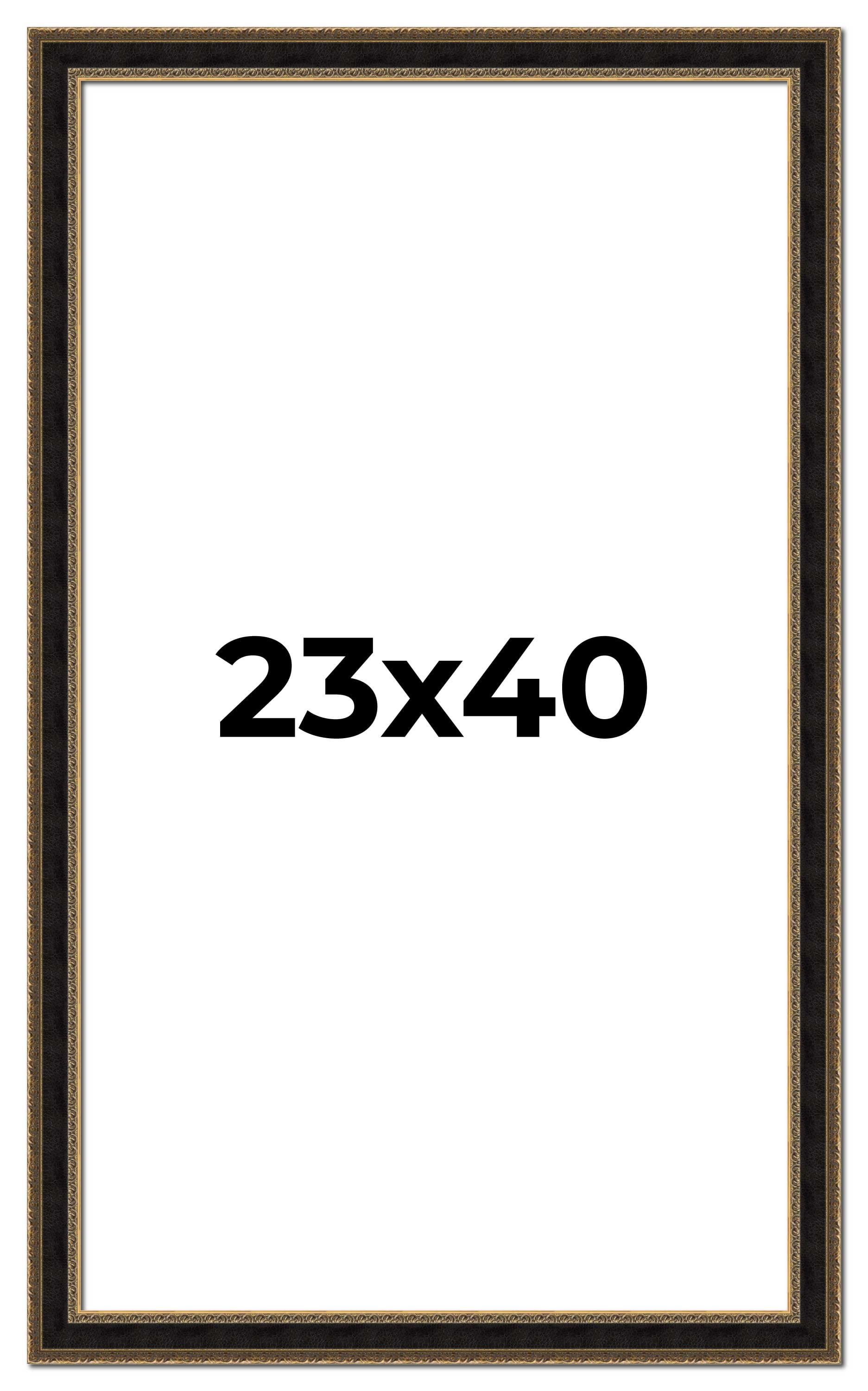 23x40 Frame Gold Antique Vintage Sold Wood Picture Frame | 1.75 Inch ...