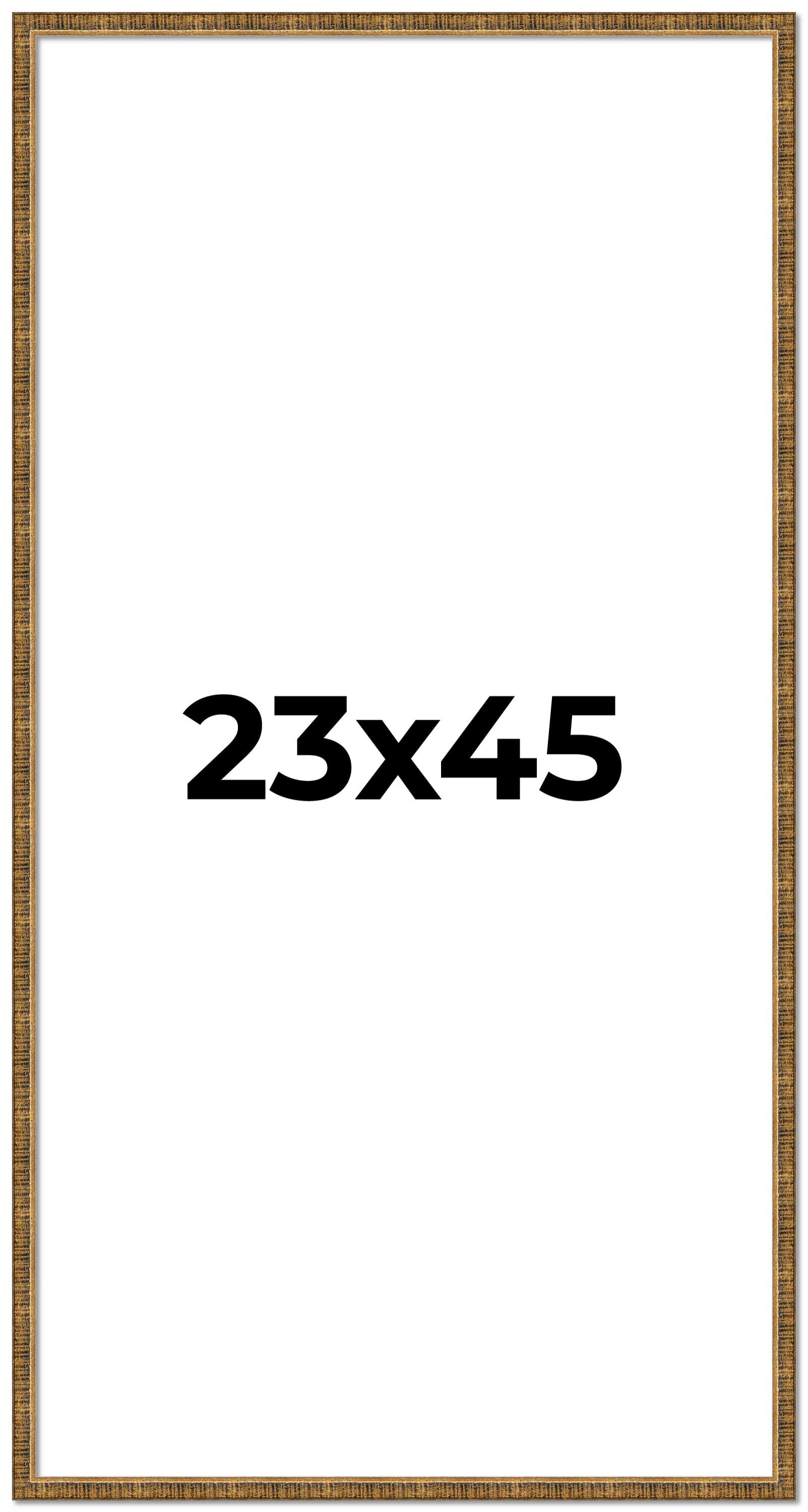 23x45 Frame Gold Picture Frame - Complete Modern Photo Frame Includes ...