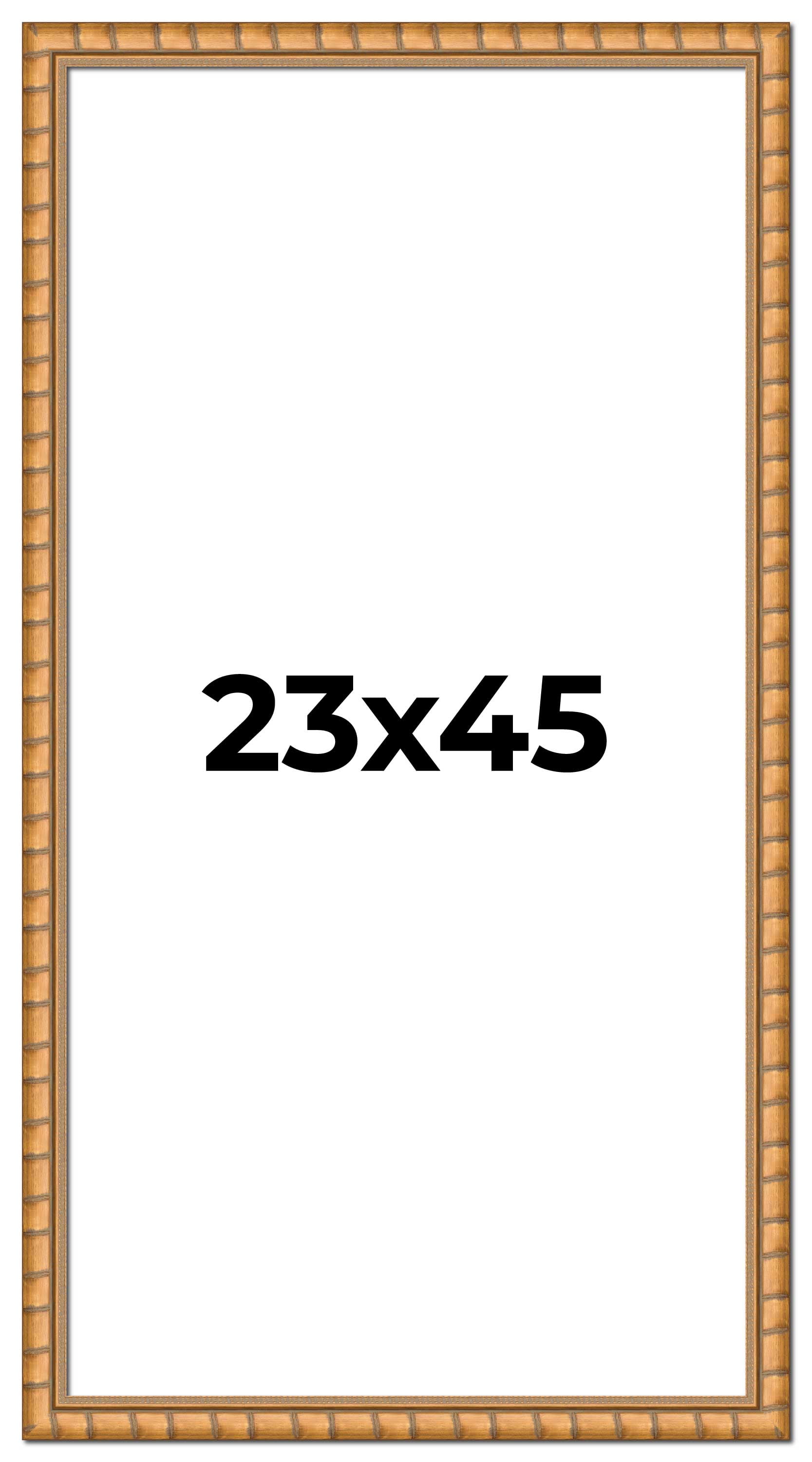 23x45 Frame Gold Real Wood Picture Frame Width 1.5 inches | Interior ...