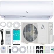 Ktaxon Smart Mini Split Air Conditioner & Heater, Wifi, 11000BTU, 17 ...