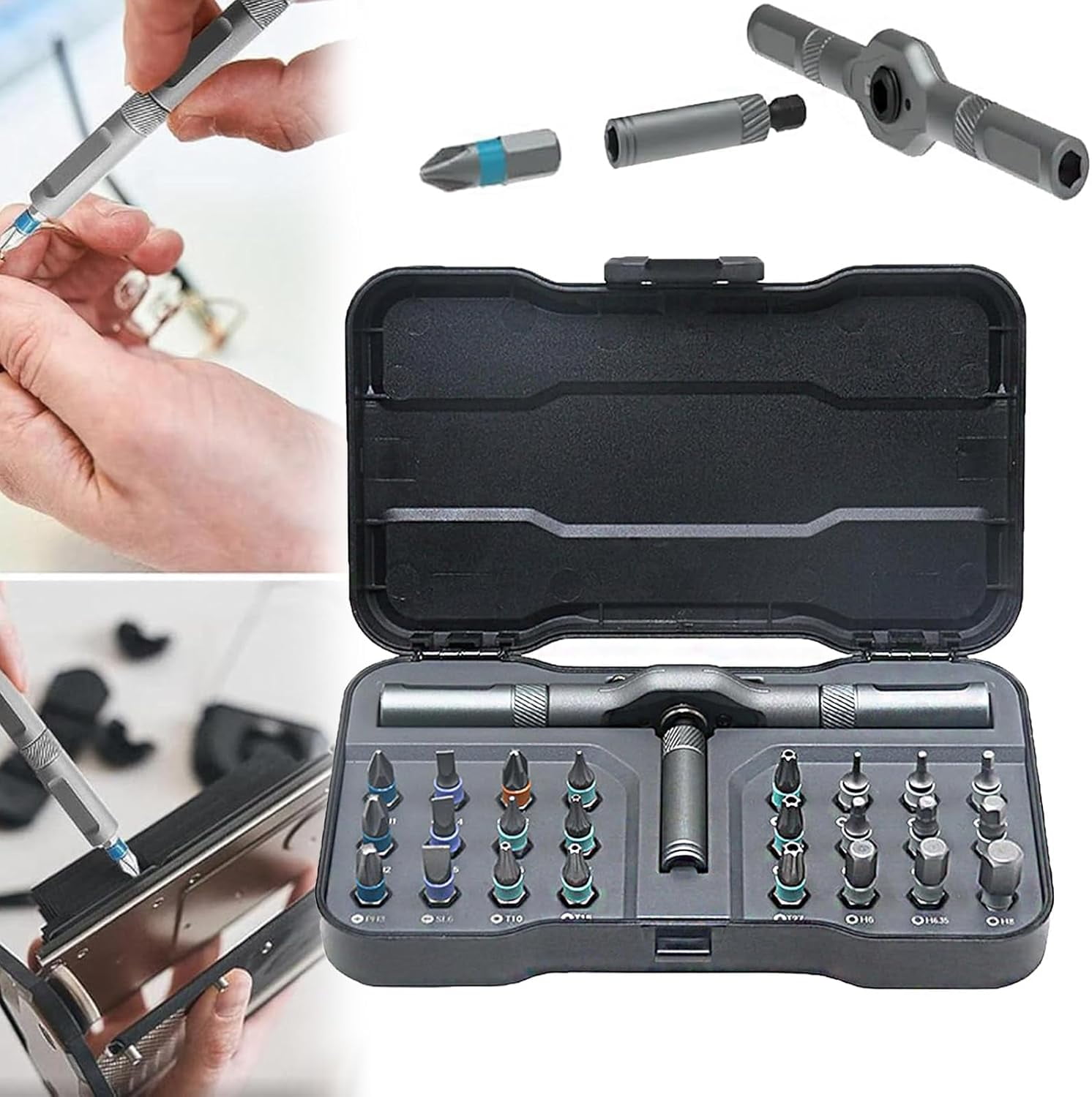 24 In 1 DIY Screwdriver Set Magnetic Compact, in Screwdriver, Outdoor ...