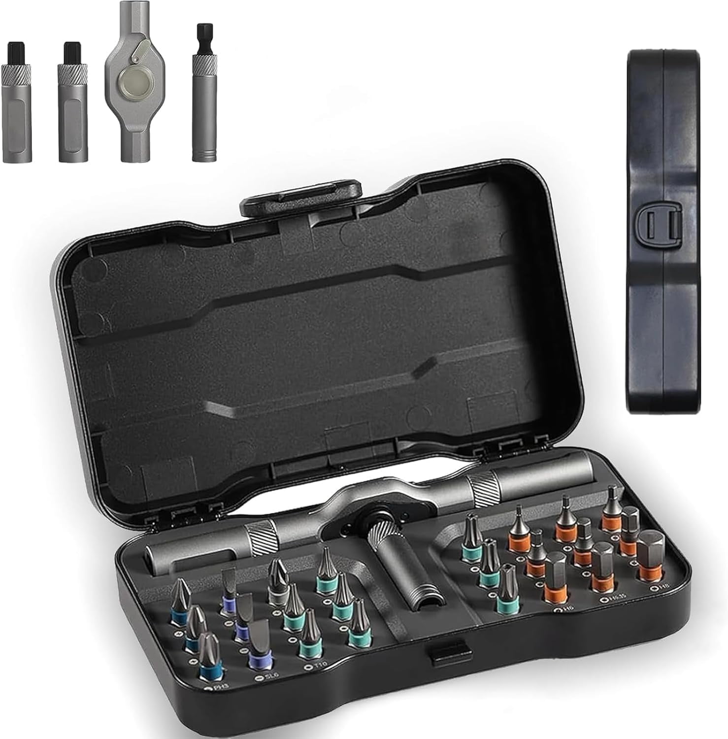 24 in 1 Magnetic Screwdriver Set, Portable Ratchet Screwdriver Set ...