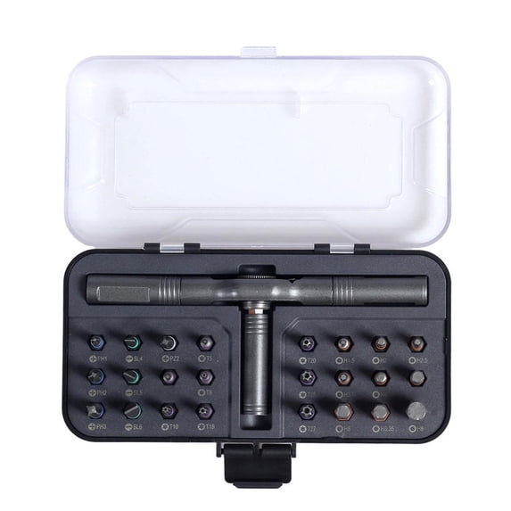 24 in 1 Magnetic Screwdriver Set, Ratchet Mini Screwdriver Set with ...