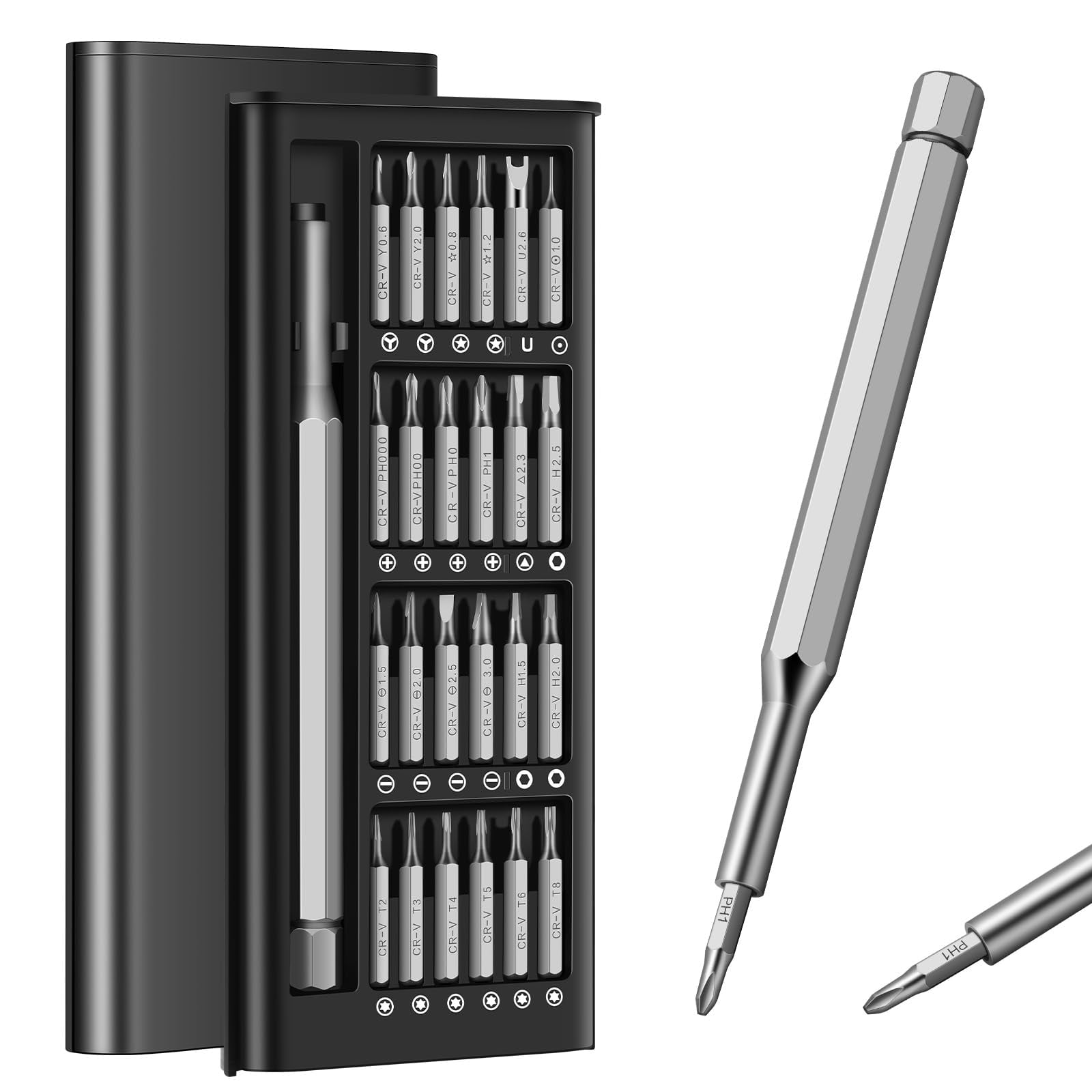 24 in 1 Mini Precision Screwdriver Set, Dlnope Professional Magnetic ...