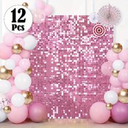 Metallic Silver Glitter Wall Backdrop - Ideal for Parties & Weddings ...