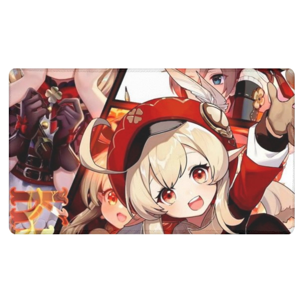24*14in Genshin Impact Comfortable Mouse Pad Gaming Mouse Mat Cute with ...