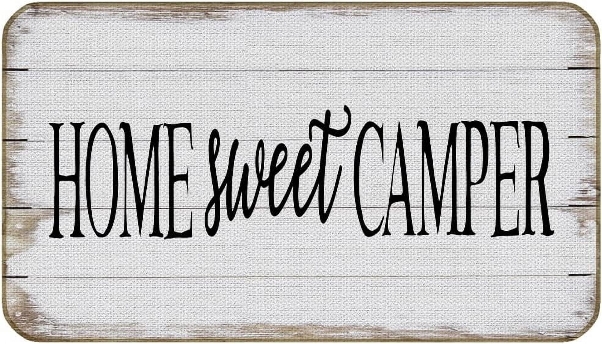24*16inches Camper Camping Door Mat - Indoor Rugs Entrance Camper ...