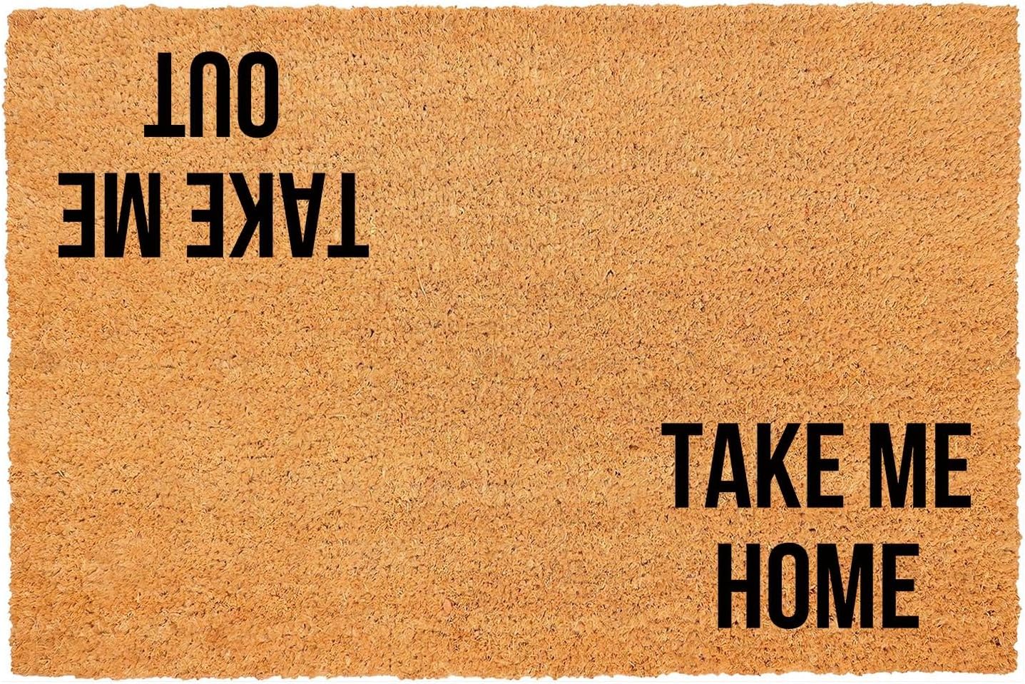 24*16inches Take Me Home Take Me Out Front Door Mat Entryway Mat with ...