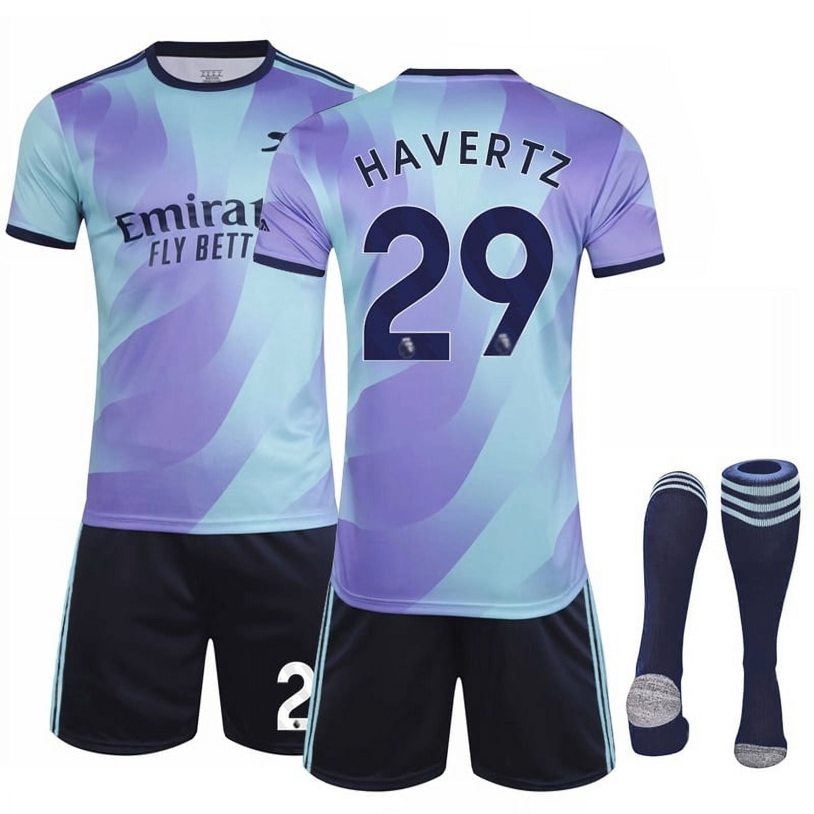 24/25 2nd Away New Soccer Activewear No.29 Havertz Fans Soccer Jerseys ...