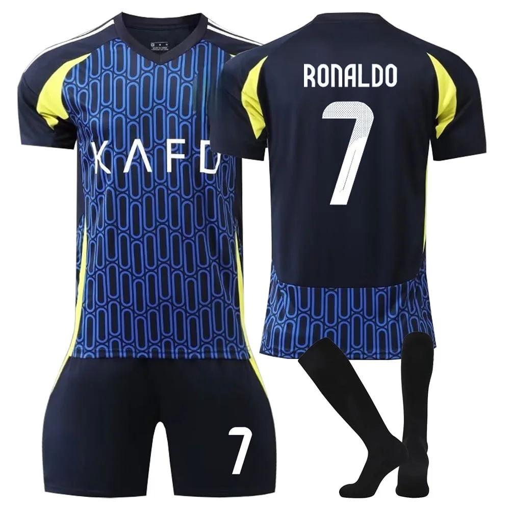 24/25 Activewear No.7 Ronaldo Soccer Fans Training Jerseys Kits ...