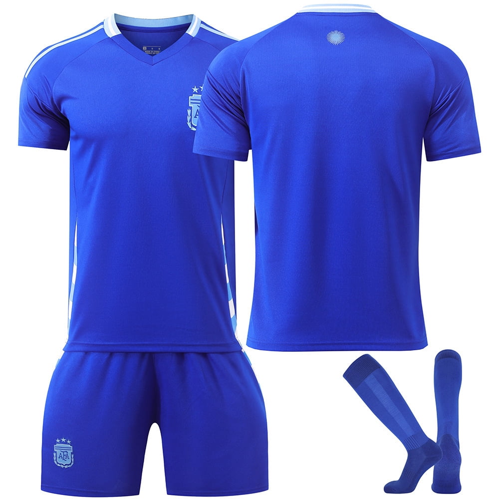 24/25 Argentina away jersey No Number Soccer Training Suits Adult and ...