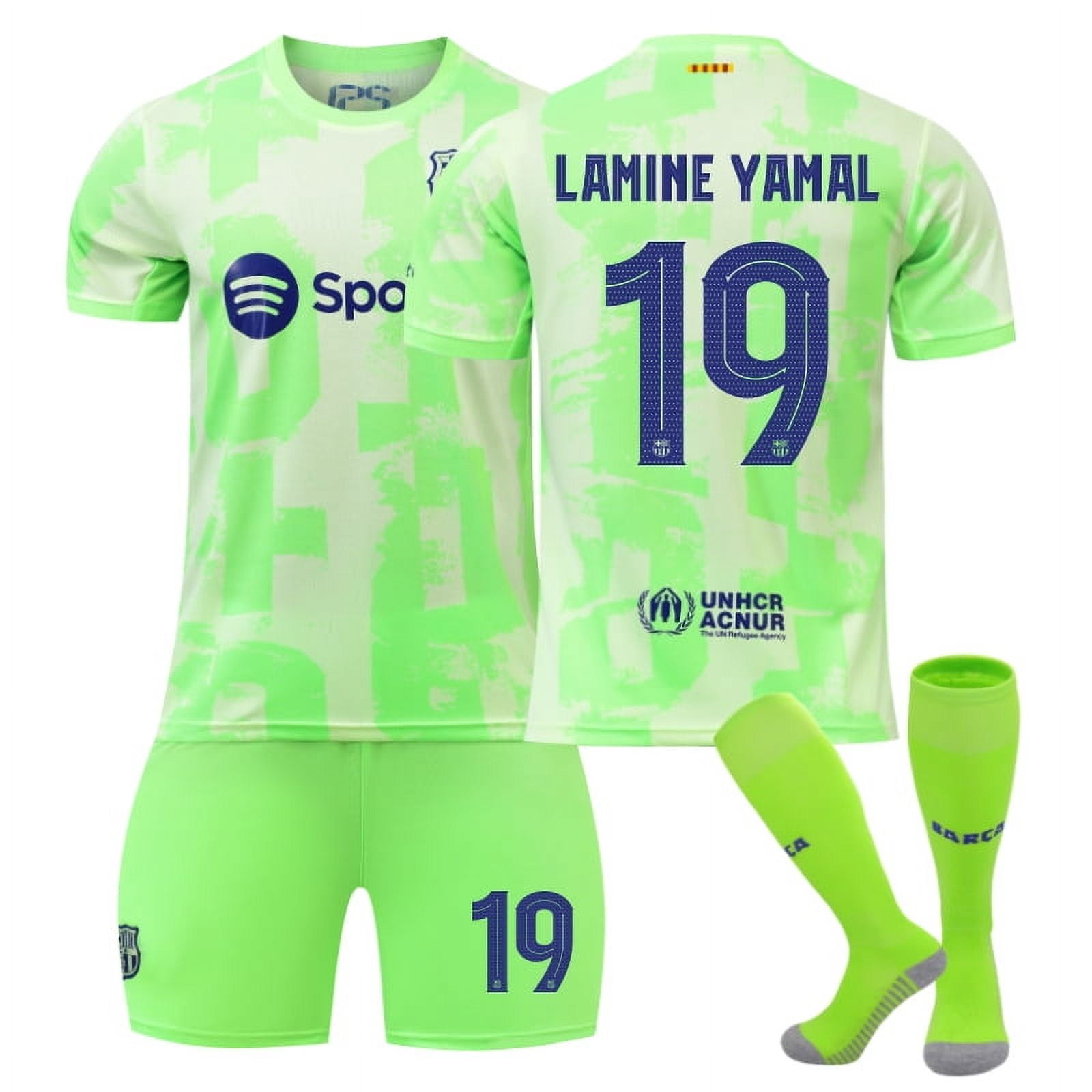24/25 Barcelona UEFA Champions The second away Soccer Jerseys No.19 ...